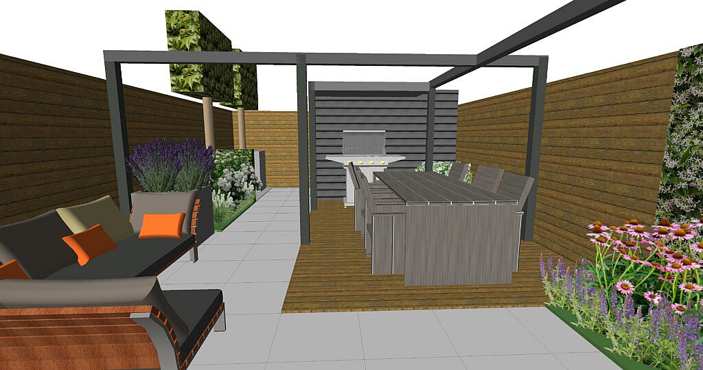 3D visualisatie tuinontwerp - Tuinontwerp Webshop